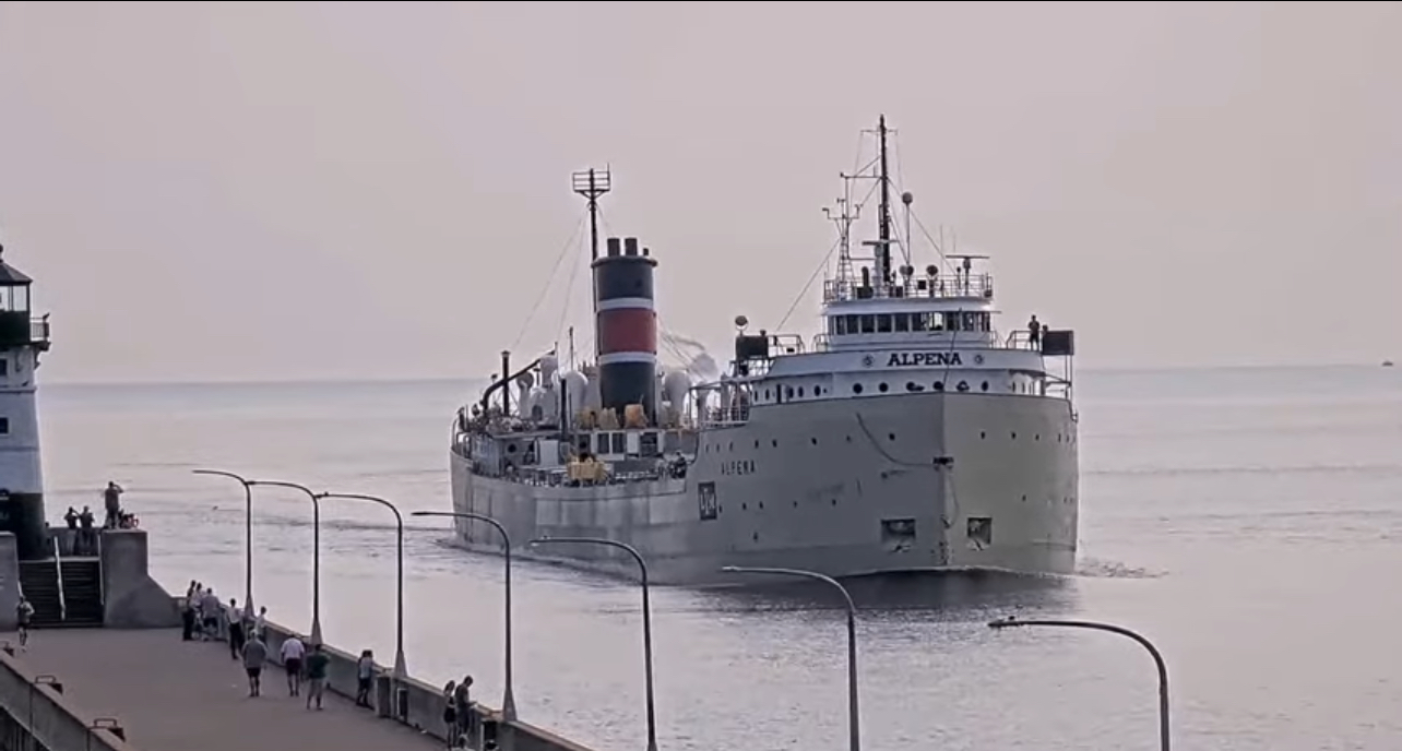 Video - Alpena Arrives In Duluth 7/20/24 - SPO