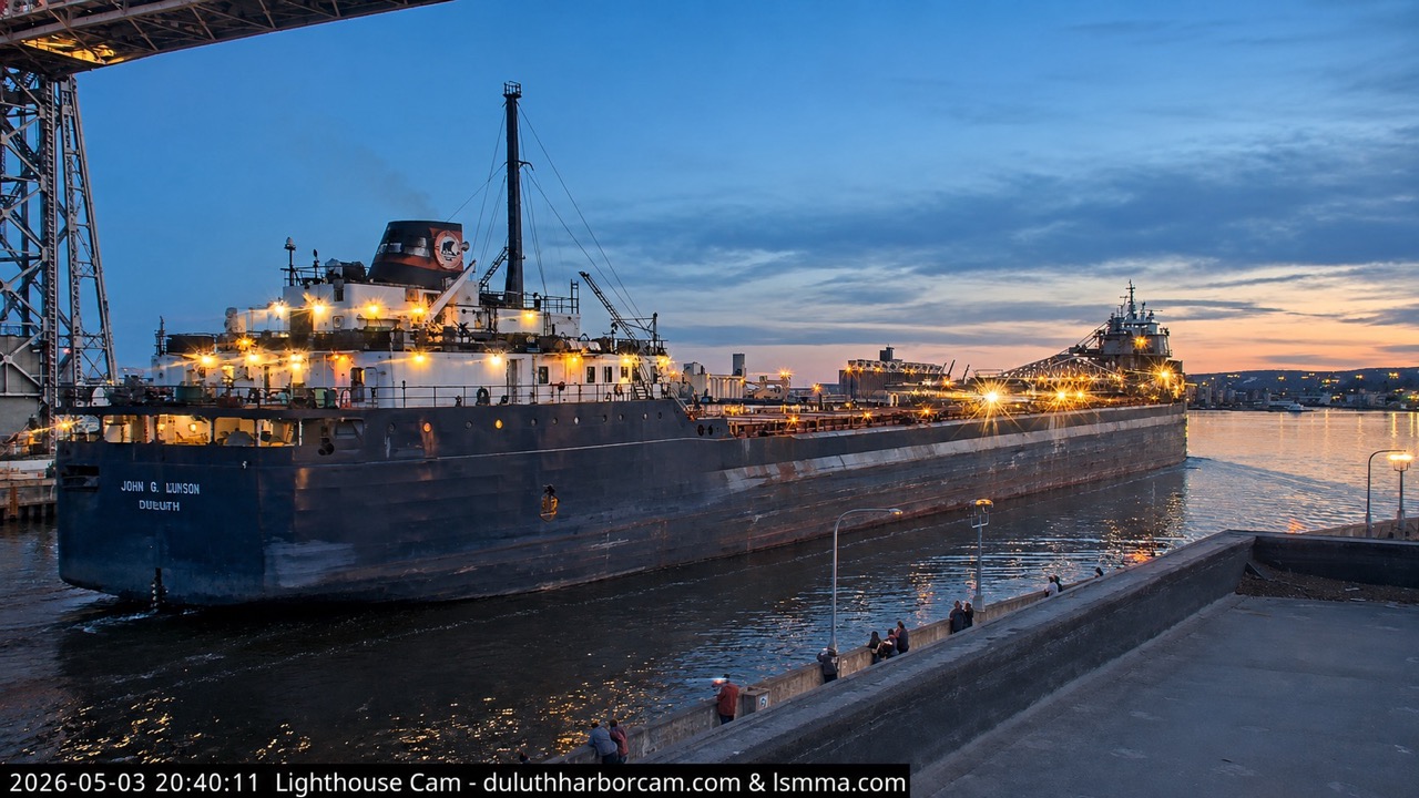 The John D. Leitch Arrives in Duluth Like a Ship From Another Era